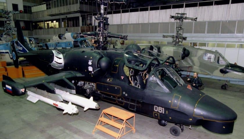 L’hélicoptère russe Ka-52M Alligator pourrait recevoir des « missiles ...